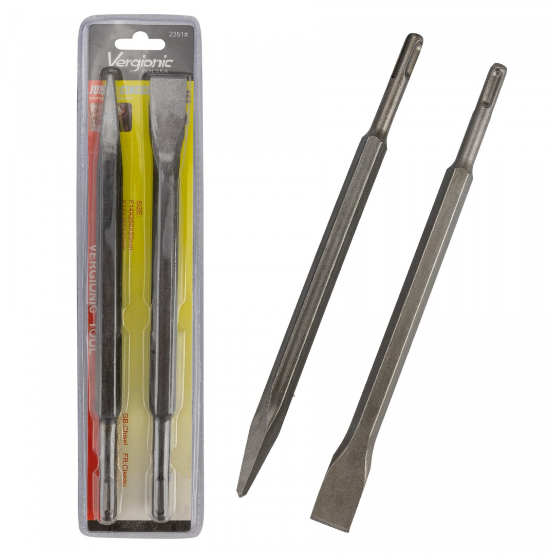 DŁUTA SDS PLUS PŁASKIE PRZECINAK SZPICAK 250mm DŁUTA SDS PLUS PŁASKIE PRZECINAK SZPICAK 250mm